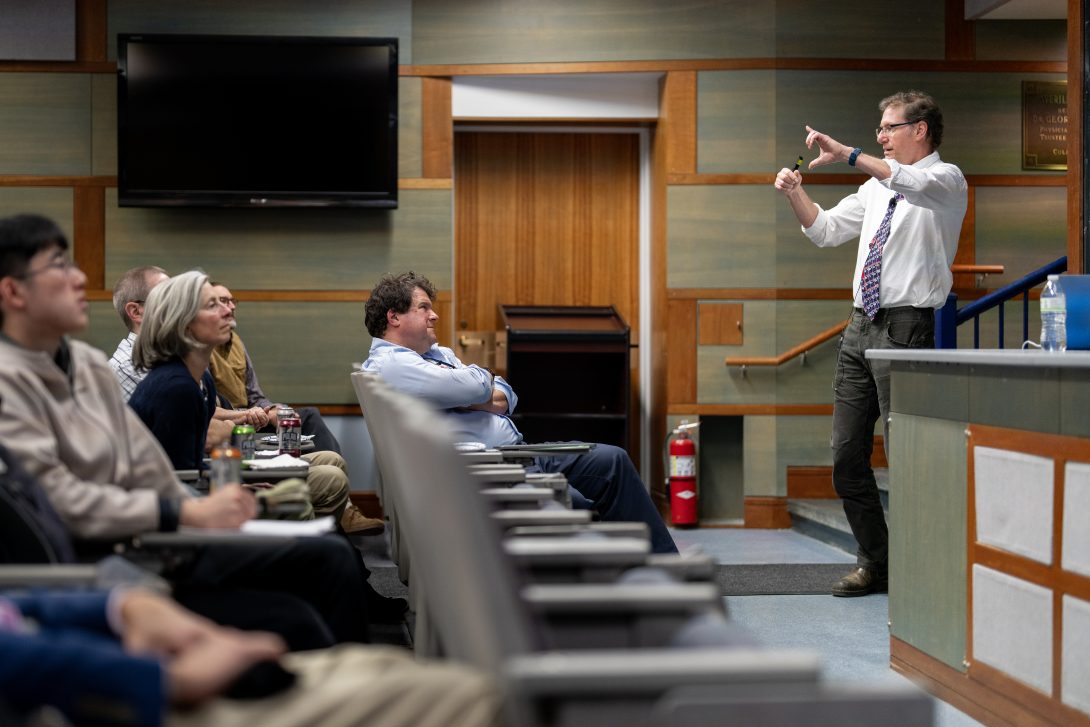 Colby Chemistry Honors Brad Mundy with Memorial Lecture Series - Colby News